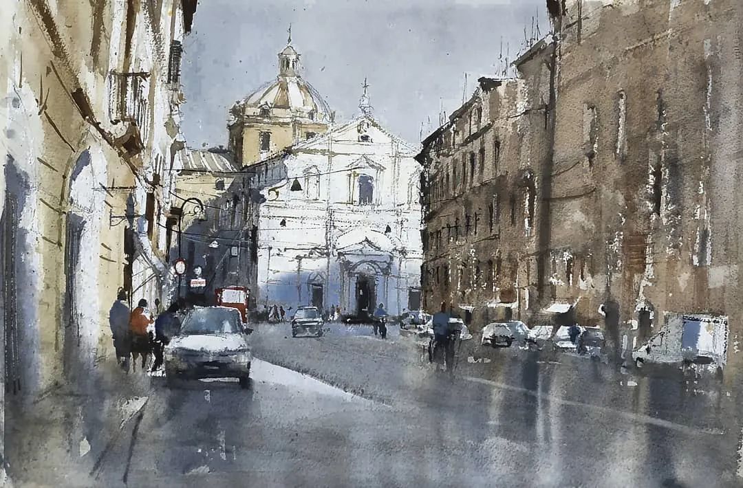 意大利水彩名家：Massimiliano Iocco | 八阕