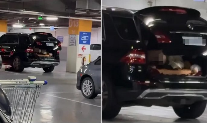 奔驰开门活春宫，警方出手了 | 八阕